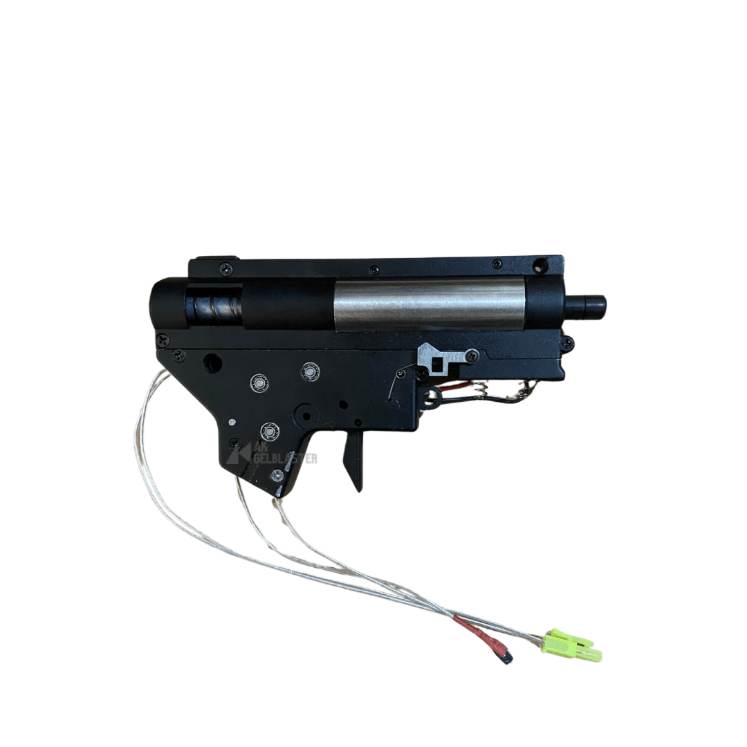 FJS Metal Split Type v2 Gearbox with Mosfet Installed – AKgelblaster